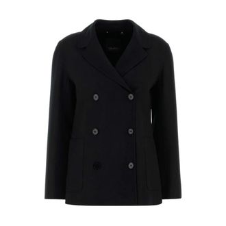 Max Mara Fiore Blazer - - Jackets - Damen - Schwarzk - S