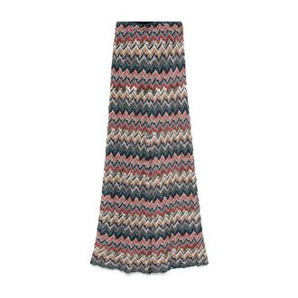 Missoni Multicolor Elastische Taille Hose - - Trousers - Damen - Mehrfarbig - M