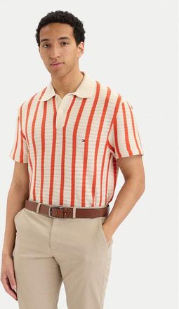 Tommy Hilfiger Poloshirt MW0MW42770 Creme Regular Fit