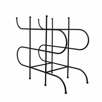 Generic Kreatives Weinregal, Weinflaschenregal aus Metall, Schlicht und Stilvoll, Mehrschichtiges Design, Keine Montage Erforderlich, f&uuml;r Esstisch, Schrank Od