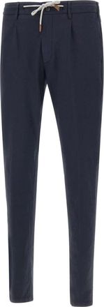 Eleventy Homme, Pantalons, Bleu, Taille: W34 Pantalon de jogging