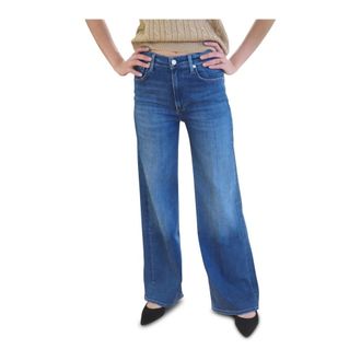 Citizens Of Humanity Lyra Long Wide Leg Jeans - - Jeans - Damen - Blau - W27