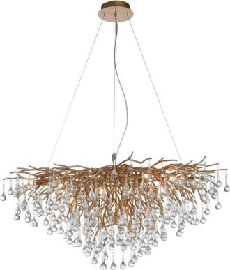 Paul Neuhaus Lustre unique Icicle laiton antique - 2192-11