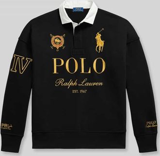 Polo Ralph Lauren Sweatshirt mit gro&szlig;em Logo-Print
