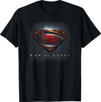 DC Comics Superman Man of Steel Movie Shield T-Shirt