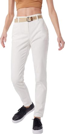 Esprit edc by ESPRIT Damen 010CC1B317 Hose, 100/WHITE, 32W / 32L