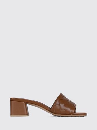Bottega Veneta Sandales mules Parco en cuir Intrecciato &agrave; petit talon