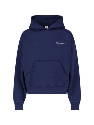 Sporty & Rich Hoodie With Logo