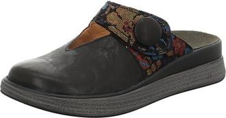 Think Femme Doublure en Cuir Meggie Mule, Noir Combi 0000, 36 EU