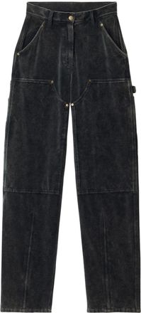 Alexander Wang Hose mit hohem Bund - Schwarz