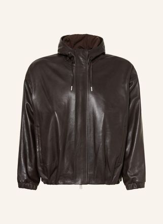 Arma Arma Lederblouson Lark braun