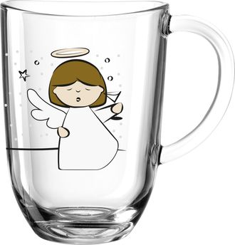 Leonardo Leonardo Tasse SILENZIO 380 ml Engel, spülmaschinengeeignet, mikrowellengeeignet, Max. 100°C