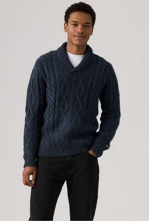 Levi's Strickpullover mit Ajourstrickmuster