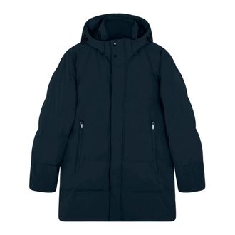 Paul & Shark Homme, Manteaux, Bleu, Taille: 4XL Typhoon Re-4X4 Stretch Long Down Jacket
