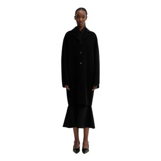 Sportmax Adria Mantel - - Coats - Damen - Schwarzk - S