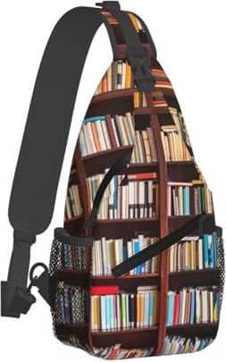 Generic Sacoche Homme Bandouliere Livres Mode Sacs Poitrine Casual Sac &agrave; Dos Militaire pour Voyage Femme Camping