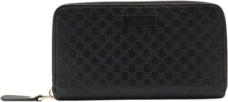 Gucci Pre-owned Cuir petite-maroquinerie - Femme - Pre-owned - Noir - Taille: ONE Size