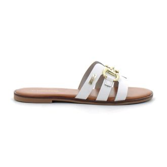 Les Tropeziennes Mules en Cuir Blanc Hamia - Femme - Chaussures - Blanc - Taille: 40 EU