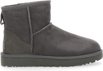 UGG Ugg, Femme, Chaussures, Gris, Taille: 36 EU Bottines Classiques Mini