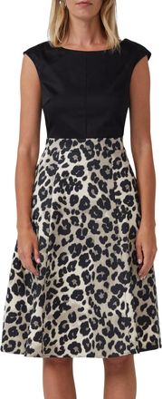 s.Oliver Ausgestelltes Etuikleid mit Leo-Rock