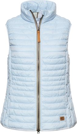Camel Active Damen Steppweste aus recyceltem Polyamid Hellblau, womenswear-52