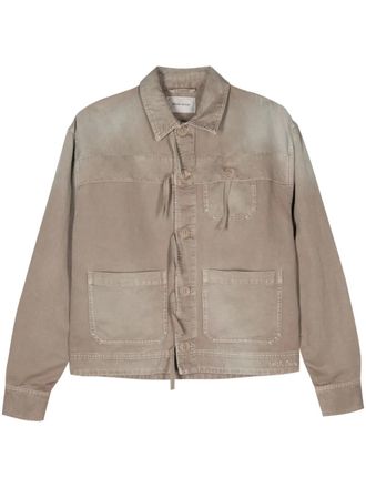 Wood Wood veste Flap Chore - Marron