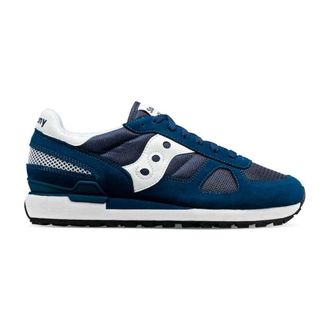 Saucony Homme, Chaussures, Bleu, Taille: 44 EU Baskets Originales Bleues avec Logo