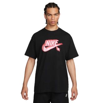 Nike Nike Herren M NSW Tee M90 6MO Futura T-Shirt, Black, Medium