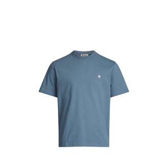 Faguo T-shirt Massoury en coton m&eacute;lang&eacute;