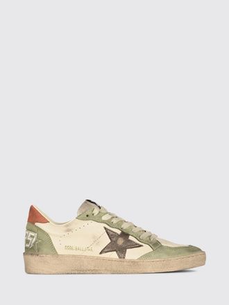 Golden Goose Baskets Ball Star en cuir de veau lisse et su&eacute;d&eacute;