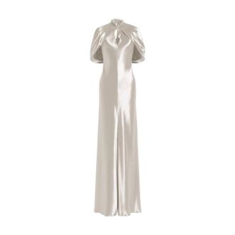 Alberta Ferretti Damen, Kleider, Wei&szlig;, SGr&ouml;&szlig;e