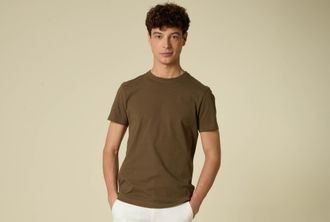 Bexley Enias - Tshirt homme vert olive
