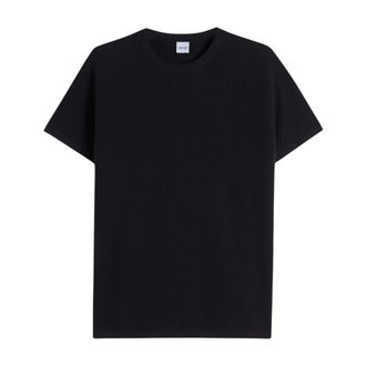 Aspesi Homme, Tops, Noir, Taille: L Pull Raglan Micro Gaufre