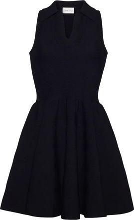 Cara Cara robe courte Braylee &agrave; design sans manches - Noir