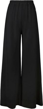 Bomboogie Femme, Pantalons, Noir, Taille: 38 FR Wide Pantalons