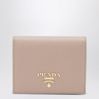 Prada Small powder-pink Saffiano wallet