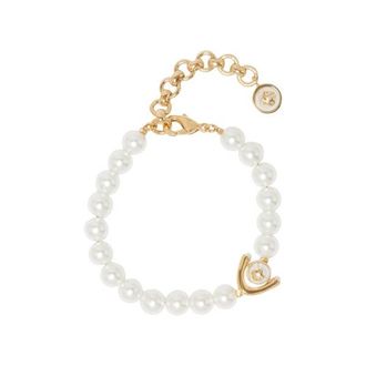 Casablanca Bracelet logo &agrave; perles