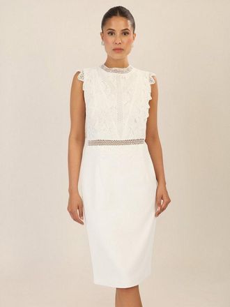 Apart Abendkleid mit Häkelspitze