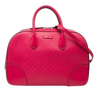Gucci Pre-owned Bright Satchel - - Pre-owned - Damen - Rosa - ONE SIZE