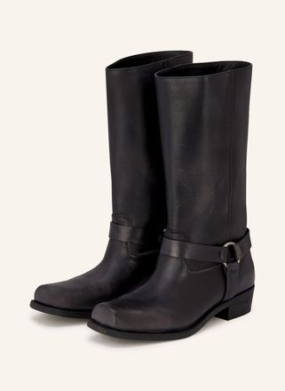 Golden Goose Biker Boots schwarz