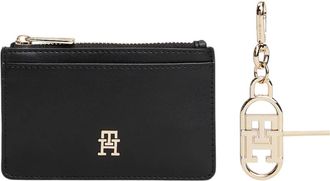 Tommy Jeans Femme, Accessoires, Noir, Taille: ONE Size Bo&icirc;te Cadeau Porte-Cartes et Breloque