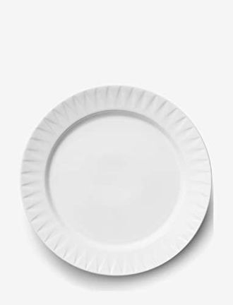 Sagaform Coffee and More Teller aus Keramik in der Farbe Wei&szlig;, Durchmesser: 27cm, 5018146