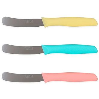 Quttin Spatule &agrave; tartiner Samba 3 Unit&eacute;s (20 cm), Couteau &agrave; tartiner
