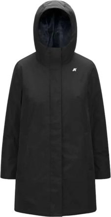 K-Way Femme, Manteaux, Noir, Taille: 38 FR Sophie Soft Touch Marmotta Jacket