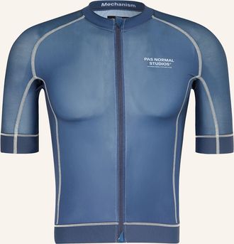 Pas Normal Studios Pas Normal Studios Radtrikot Mechanism blau