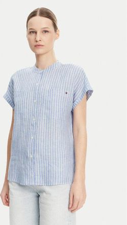 Tommy Hilfiger Hemd WW0WW44715 Himmelblau Regular Fit