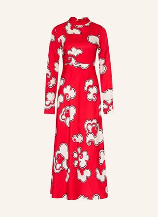 Dorothee Schumacher Dorothee Schumacher Satinkleid Soft Florals rot
