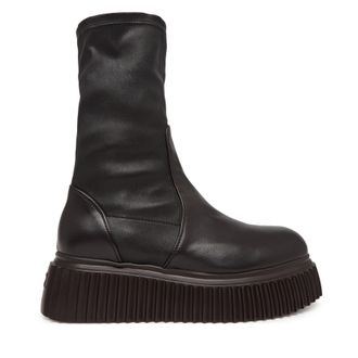 AGL Stiefeletten AGL Milagros Stretch D751559PGK Dunkelgr&uuml;n