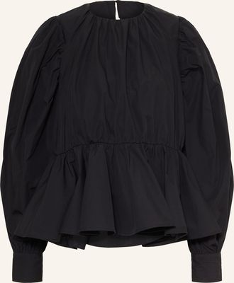 Ganni Blusenshirt schwarz