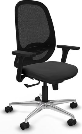 Piqueras y Crespo Cilanco Oppositorstuhl mit 3D-Armlehnen, h&ouml;henverstellbare Lendenwirbelst&uuml;tze, ausgestattet mit 3 Positionen und Schneidschaum, mit Rollen von 65 mm N